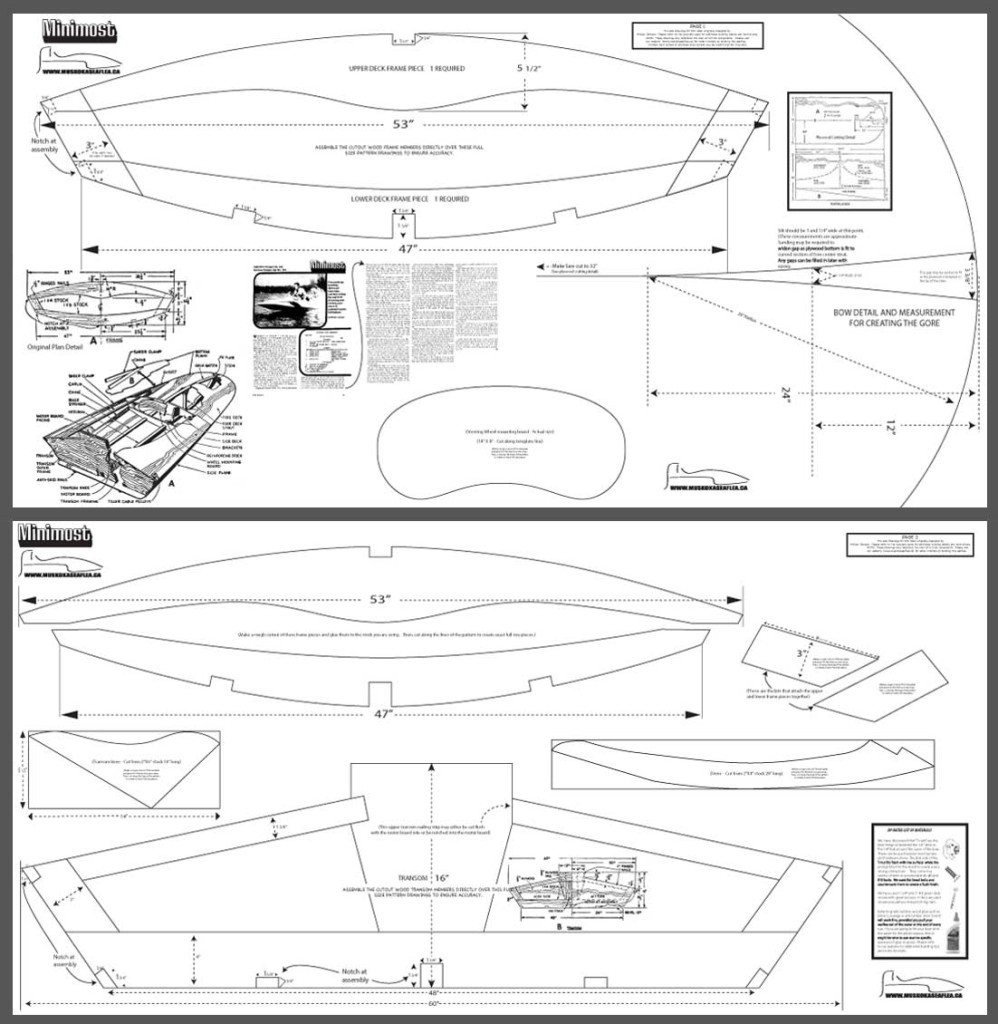 FULL SIZE PLANS FOR SALE | Muskoka Seaflea